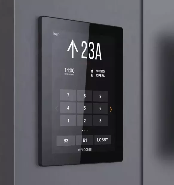 Digital LCD Display For Elevator Signage